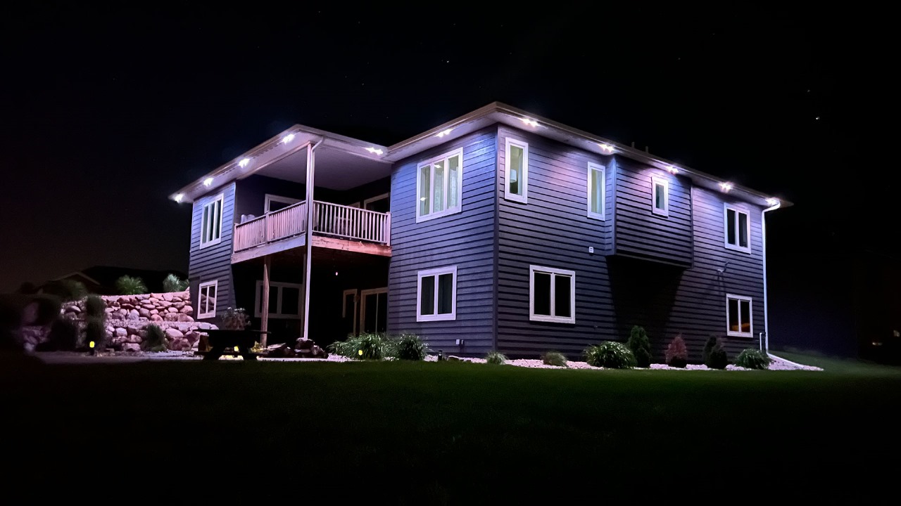Permanent Holiday Lighting Houston | Commercial & Residential Lights
